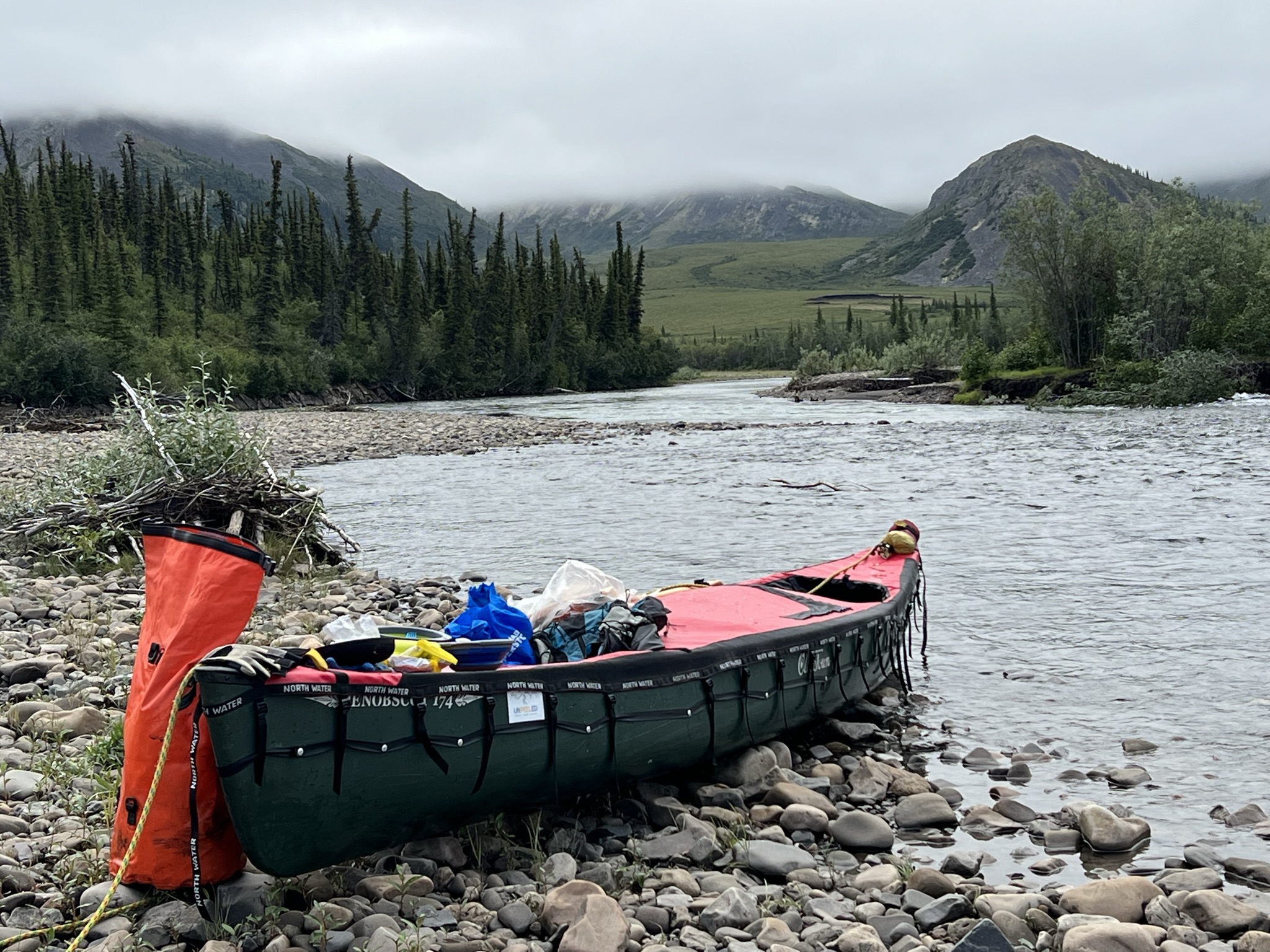 Paddling the Peel River. 1000 mile adventure in Yukon wilderness